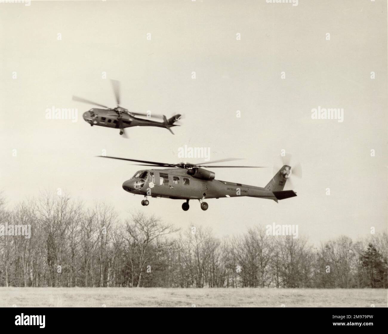 The second Boeing Vertol YUH-61A UTTAS, 73-21657, makes its first ...