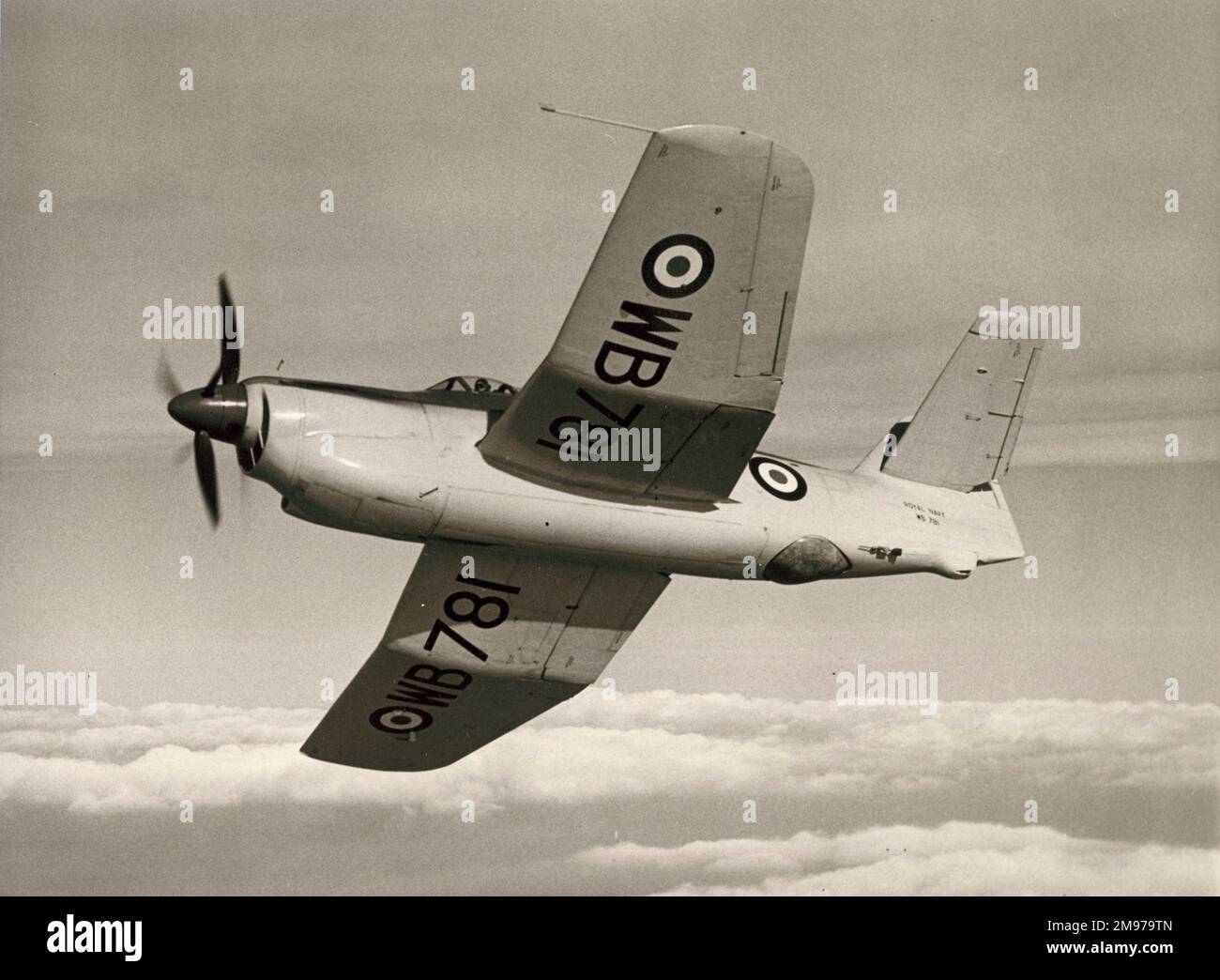 The first Blackburn B-54 (YA5), WB781 Stock Photo - Alamy