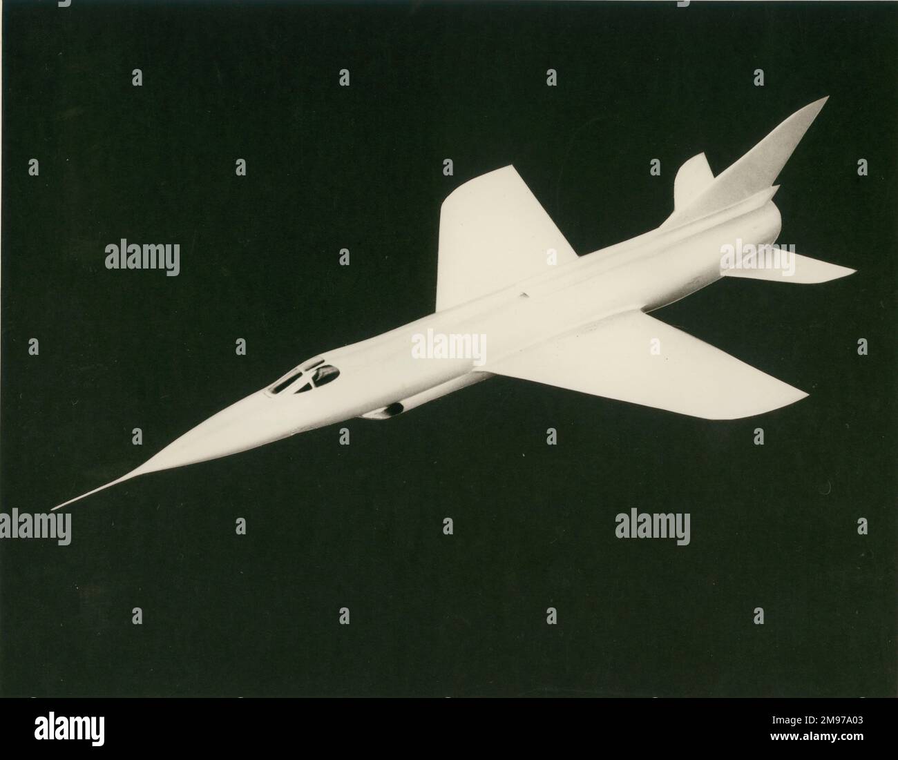 Model of the Hawker P1121 Stock Photo - Alamy