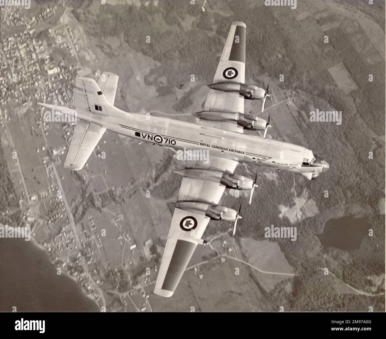 The first Canadair CL-28 Argus, 20710 Stock Photo - Alamy