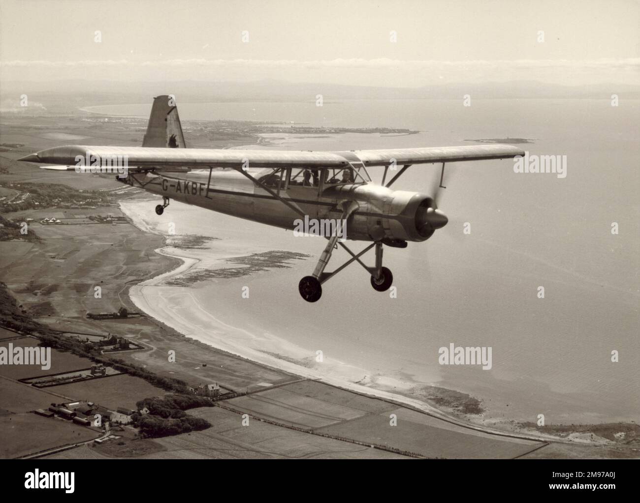 The first Scottish Aviation Pioneer 2, G-AKBF Stock Photo - Alamy