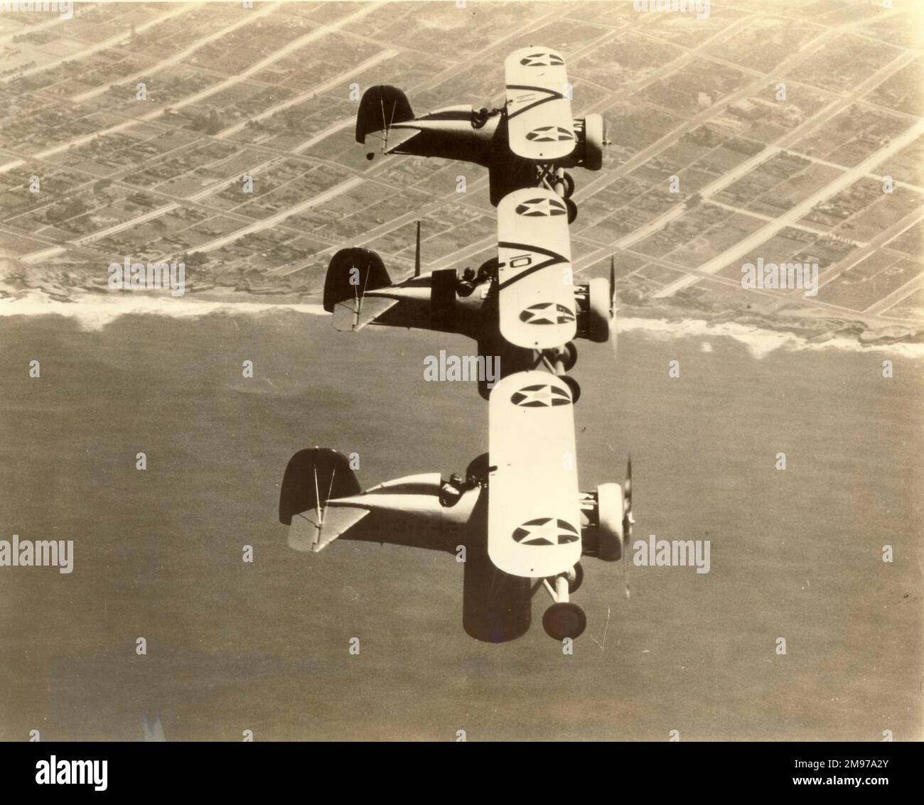 Three Boeing Model 235 F4B-4s Stock Photo - Alamy