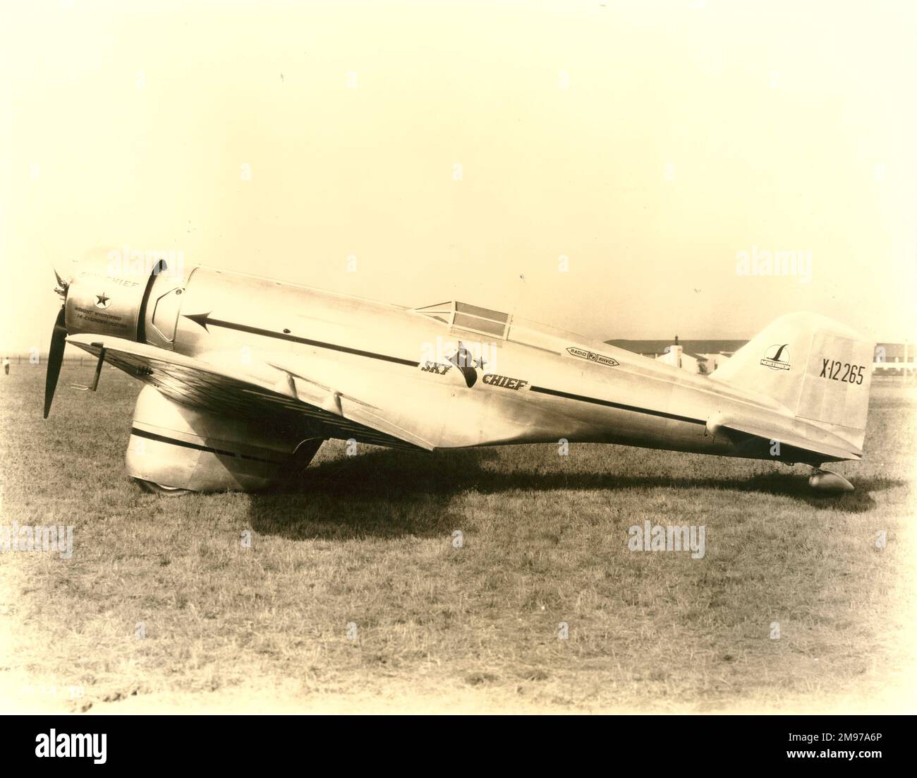 Northrop Gamma 2A, X12265, Sky Chief Stock Photo - Alamy