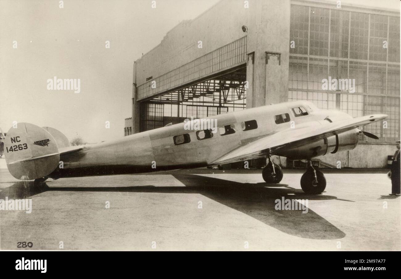 Lockheed Model 10A Electra, NC14263, of Northwest Stock Photo - Alamy