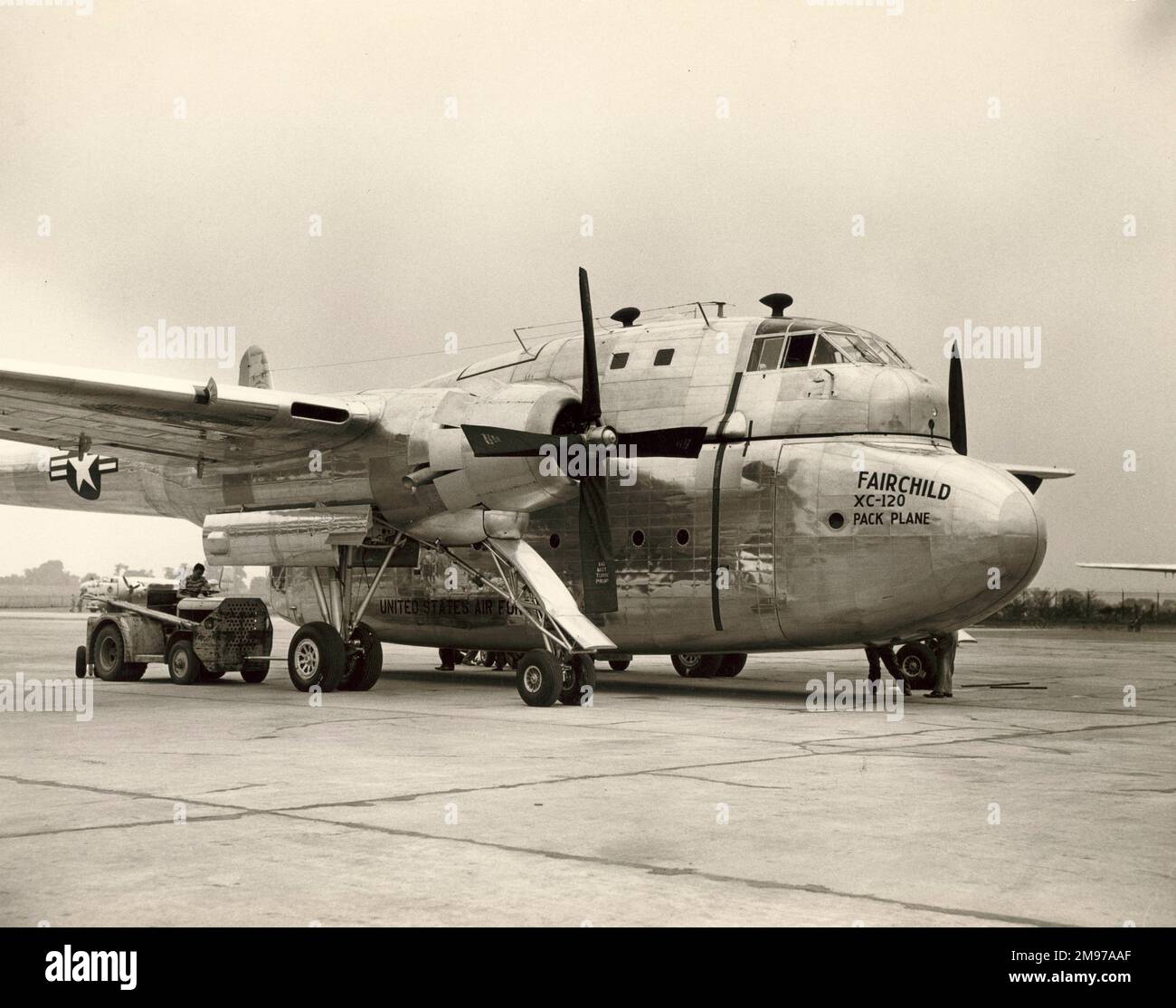 Fairchild XC-120 Pack Plane, 48-330 Stock Photo - Alamy