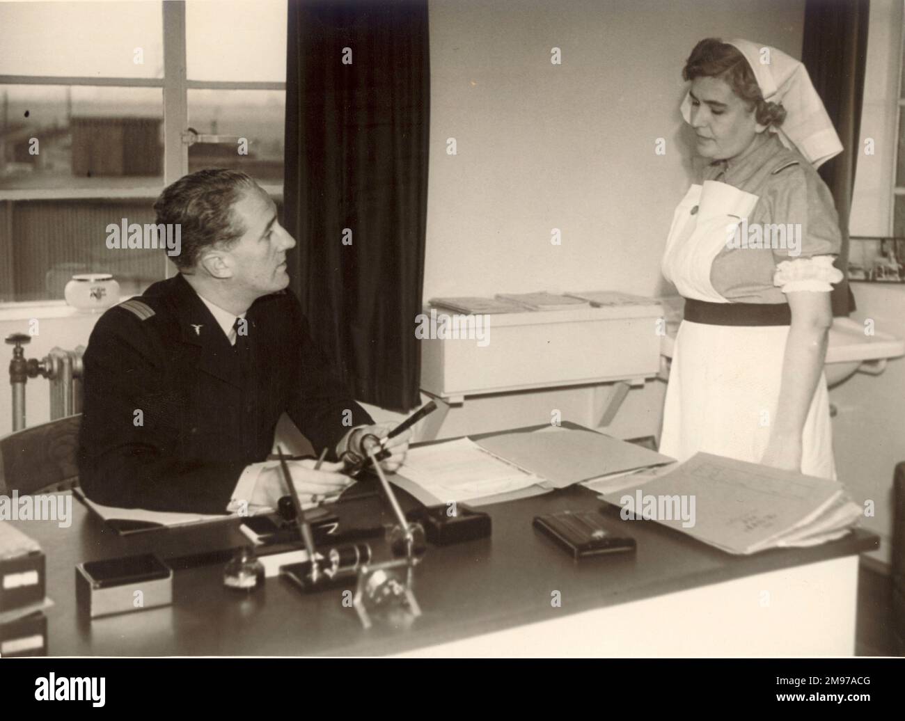 Chief Medical Officer of the Air Transport Auxiliary, Commander A ...