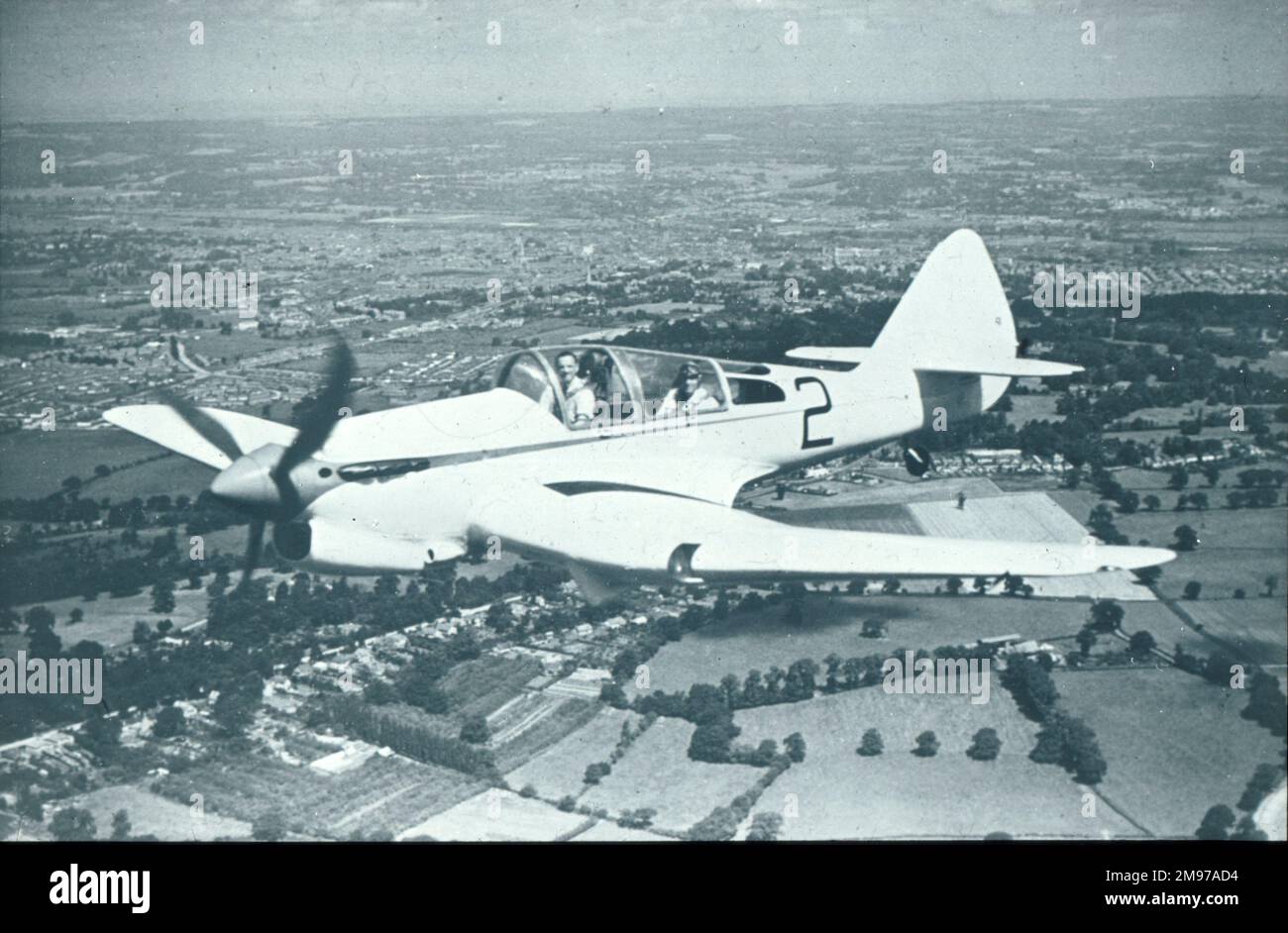 Miles M9 Kestrel as it appeared at the RAF Display at Hendon in June ...