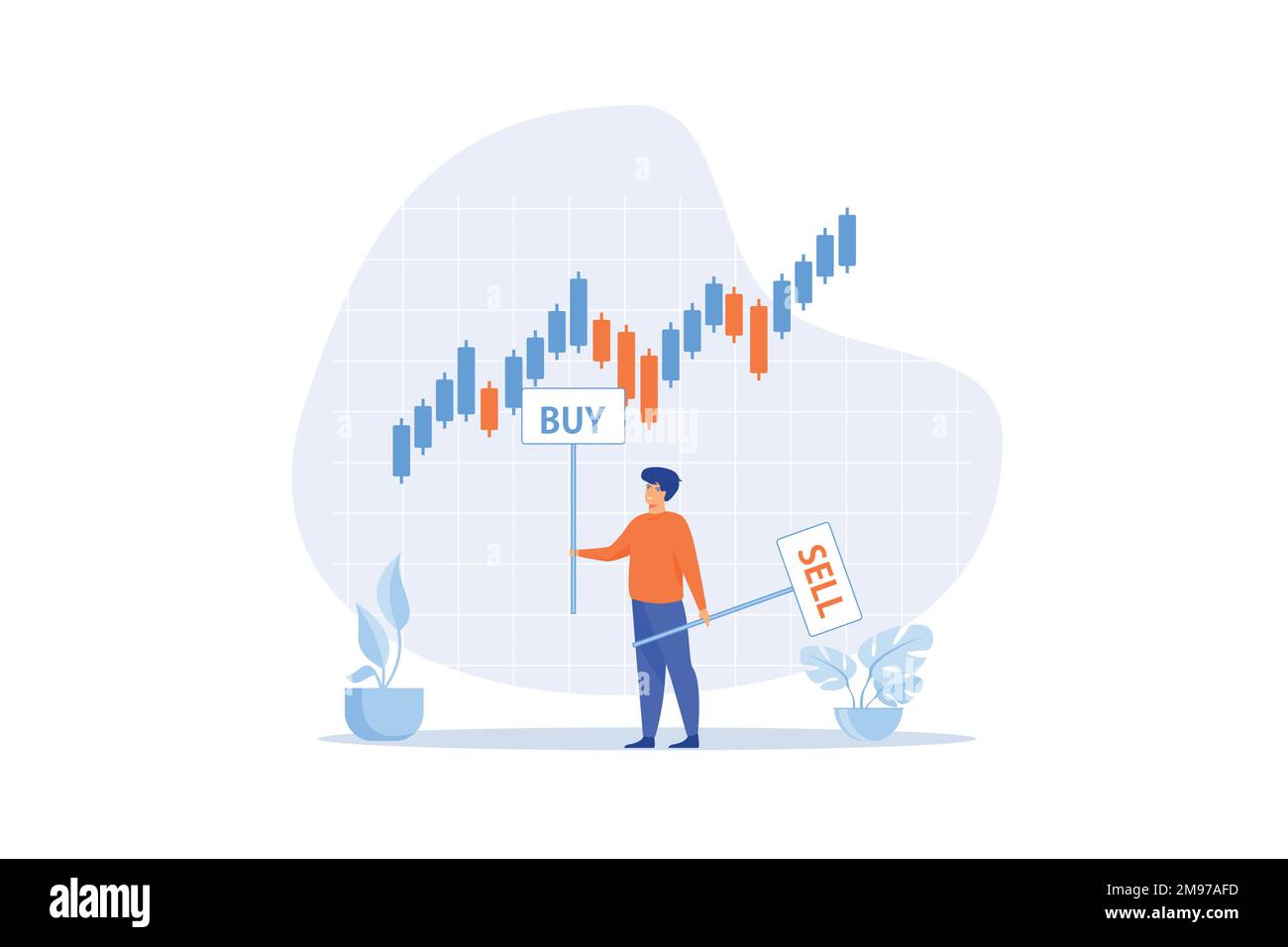 Share price indicator Stock Vector Images - Alamy