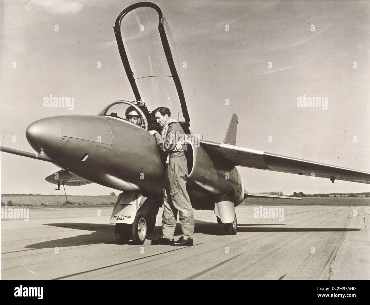 The first Folland Fo144 Gnat T1, XM691 Stock Photo - Alamy
