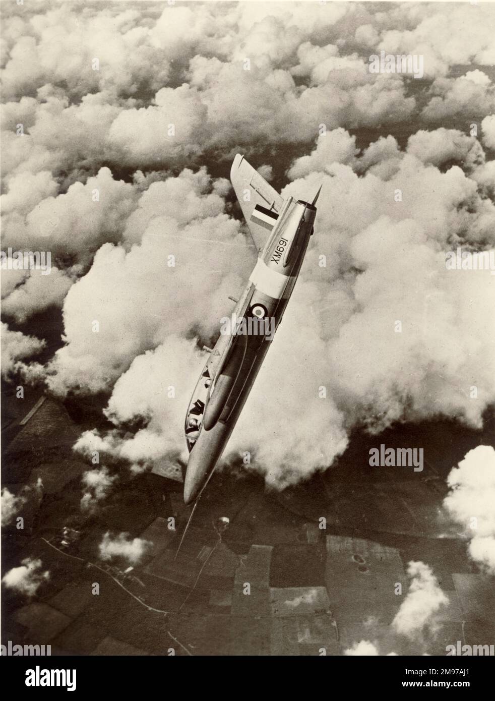 The first Folland Fo144 Gnat T1, XM691 Stock Photo - Alamy