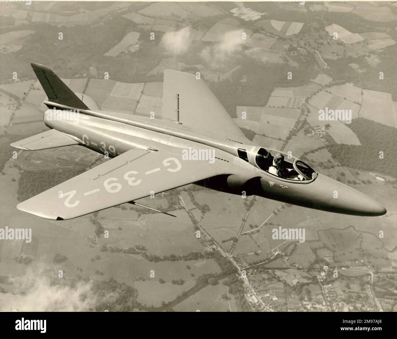 The prototype Folland Fo141 Gnat, G-39-2 Stock Photo - Alamy