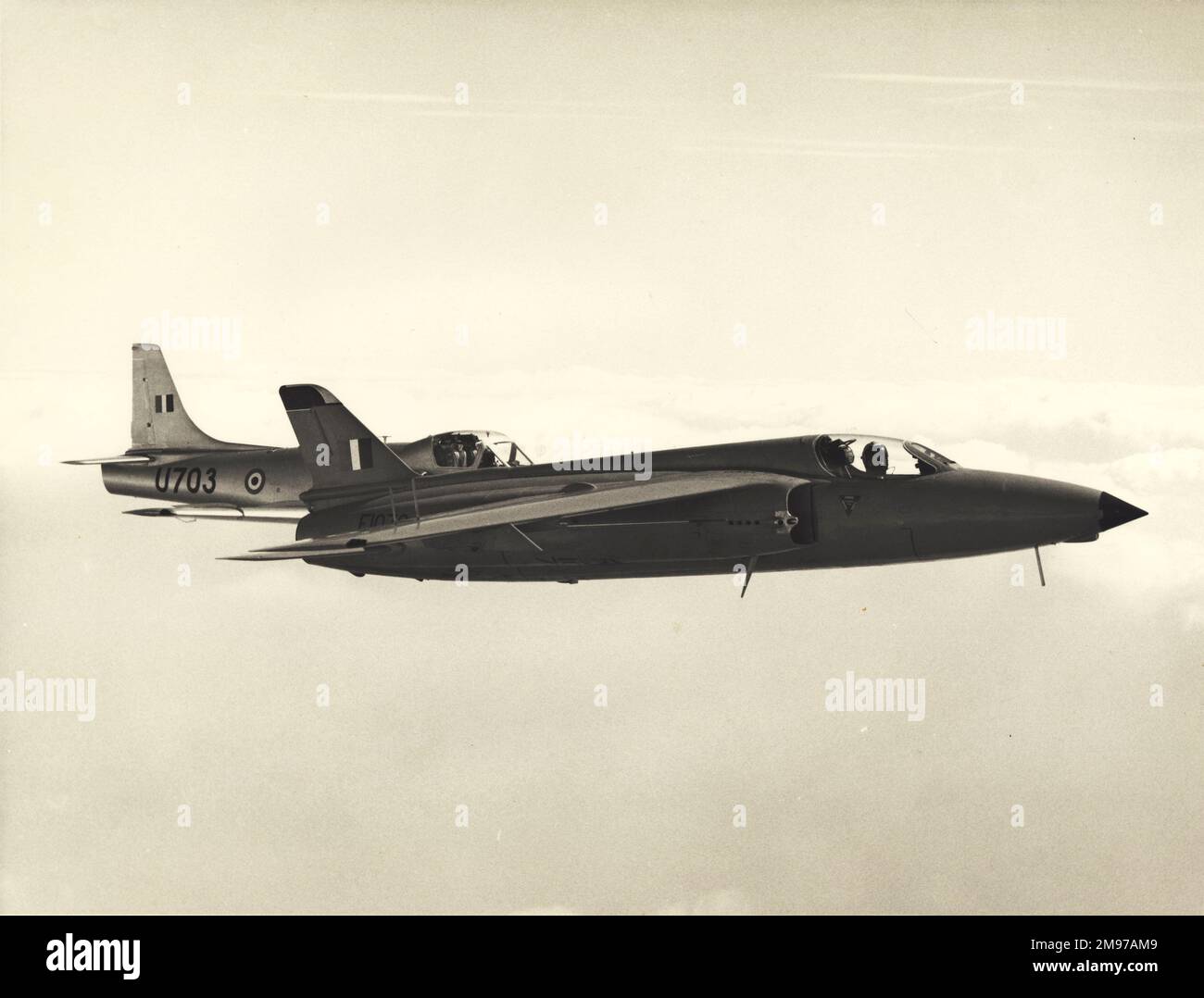 Folland Fo141 Gnat F1, E1070, of the Indian Air Force Stock Photo - Alamy