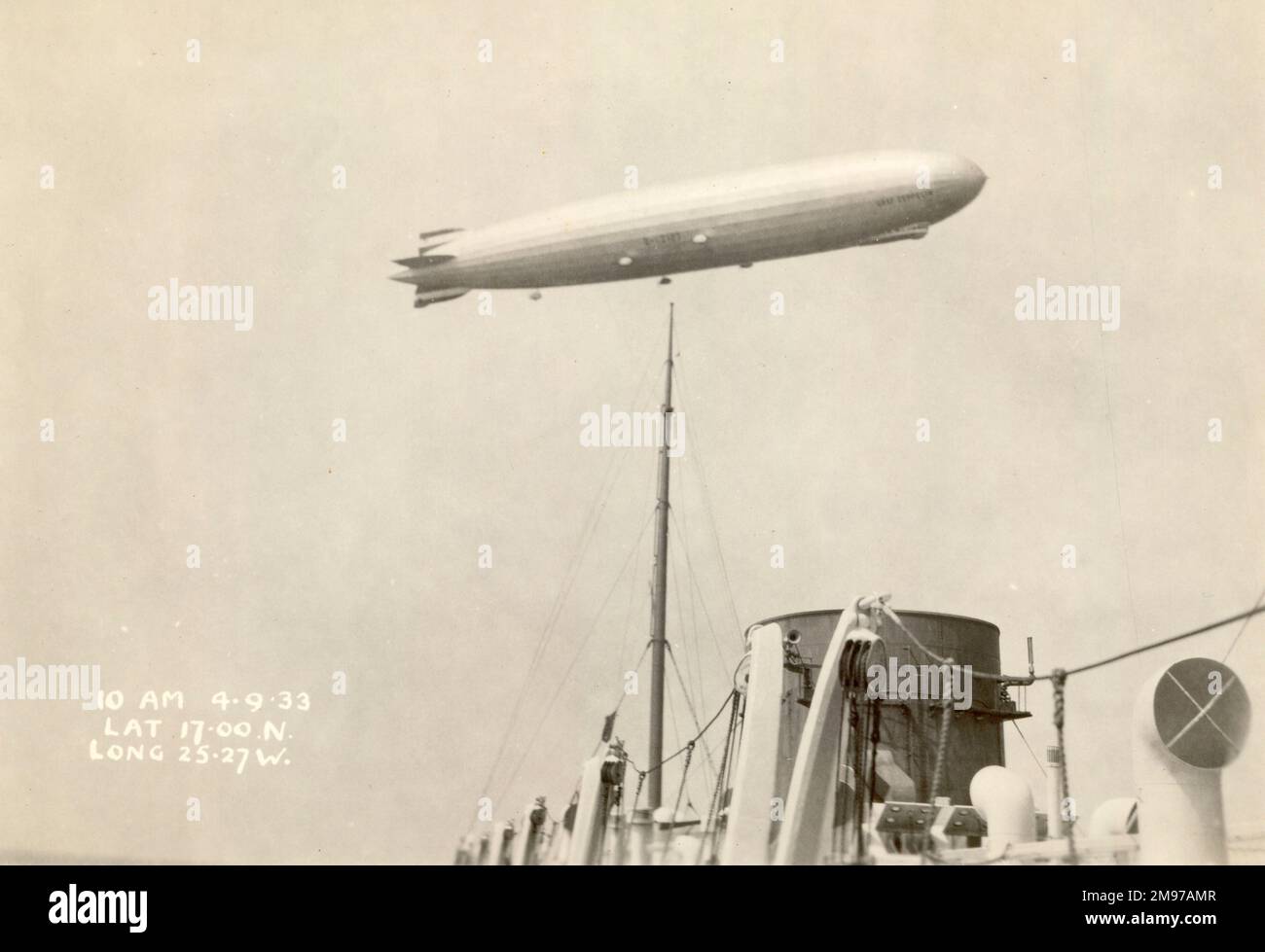 The Graf Zeppelin, LZ 127. 1933 Stock Photo - Alamy