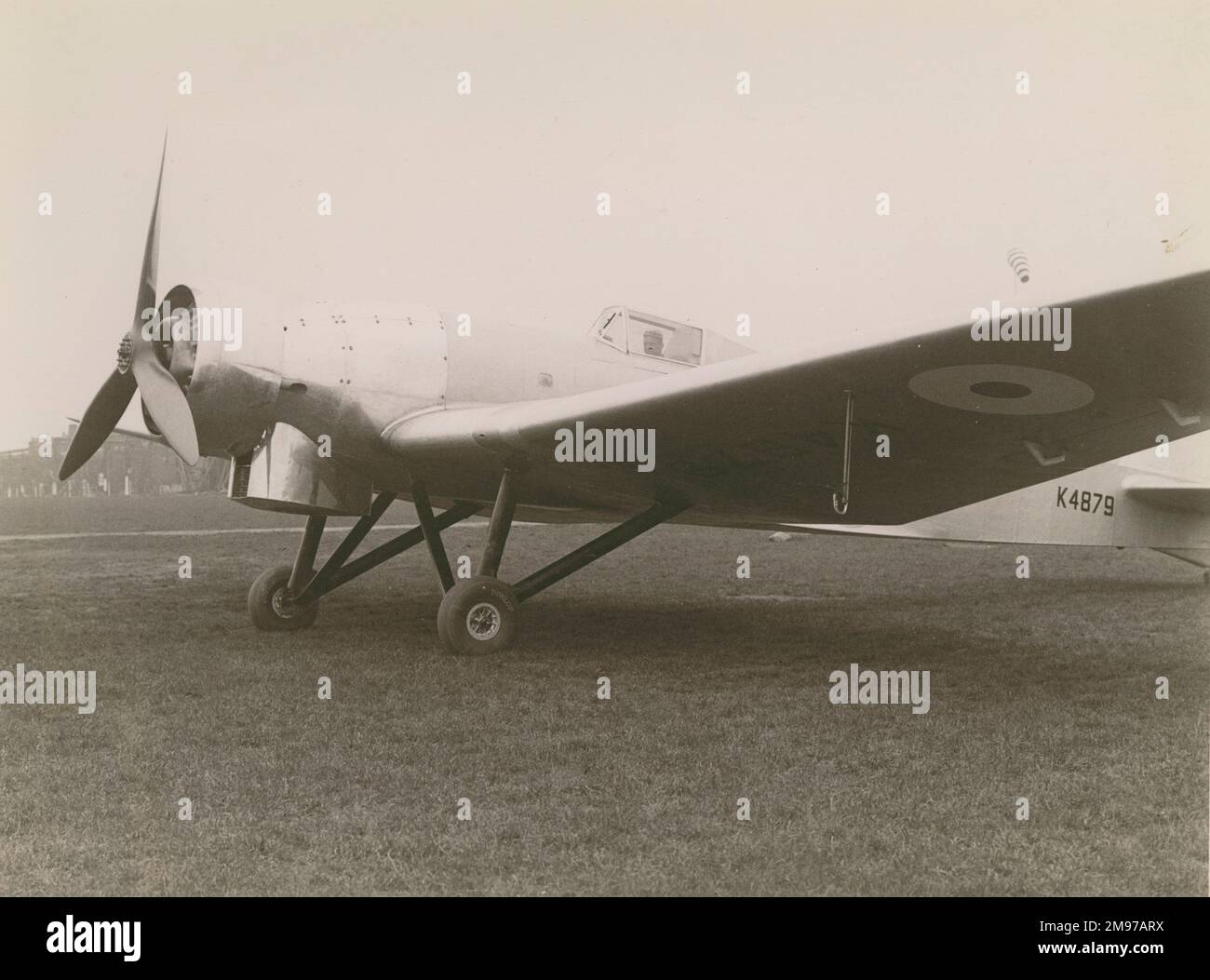 Bristol 138A, K4879, when fitted with a three-blade propeller and ...