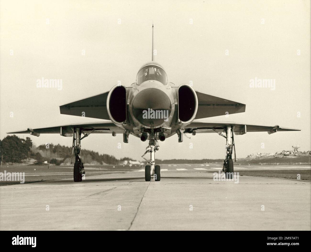 Saab AJ37 Viggen Stock Photo - Alamy