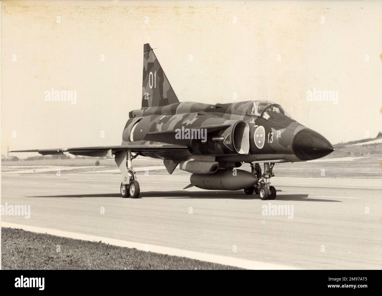 Saab SH37 Viggen Stock Photo - Alamy