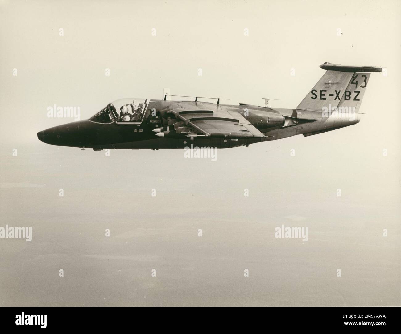 Saab 105XT, SE-XBZ Stock Photo - Alamy