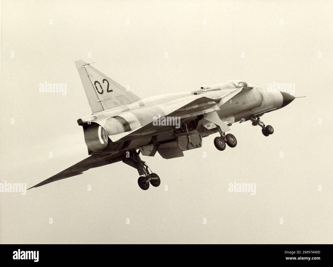 Saab AJ37 Viggen Stock Photo - Alamy