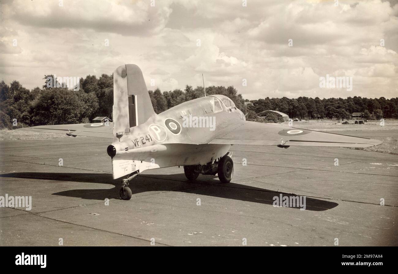 Captured Messerschmitt Me163B-1a Komet, VF241, in RAF markings at the ...