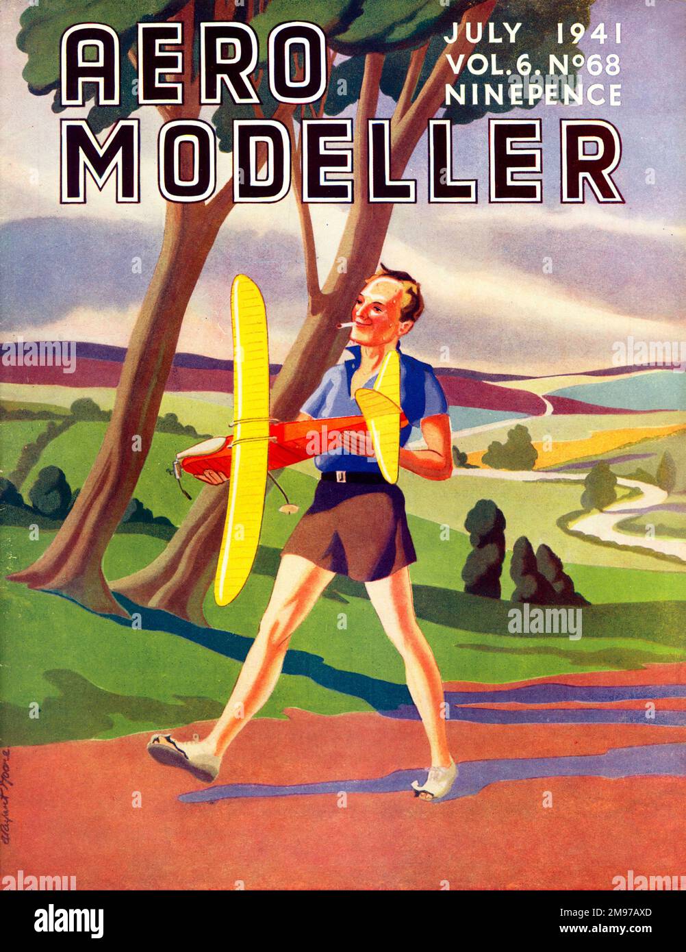 Aero modeller hi-res stock photography and images - Alamy