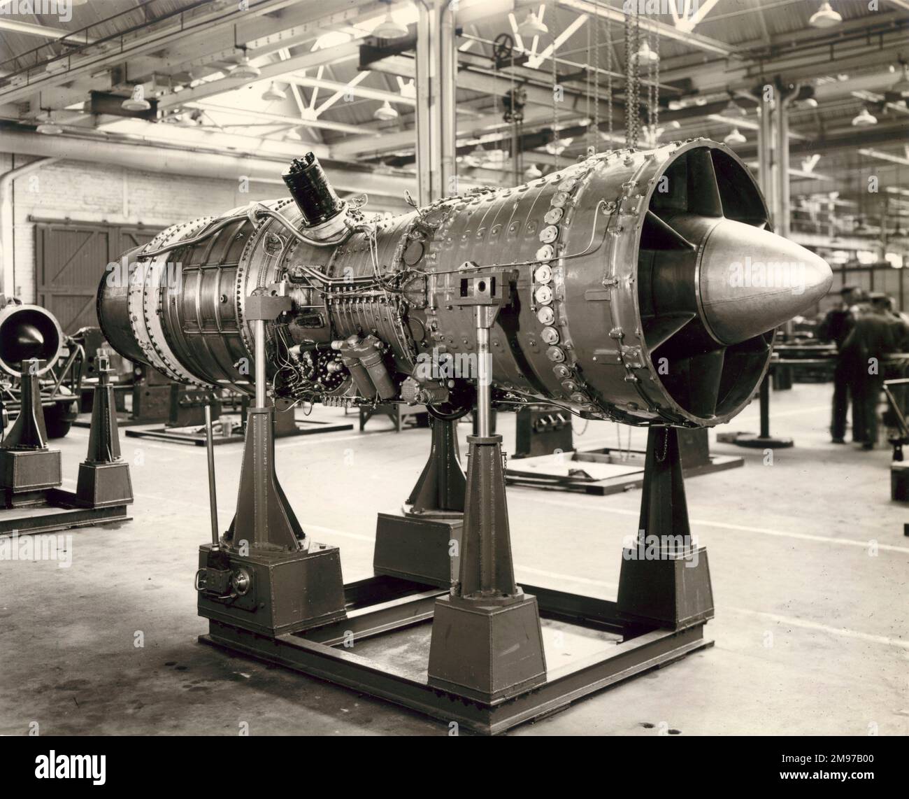 Bristol Olympus two-spool turbojet Stock Photo - Alamy