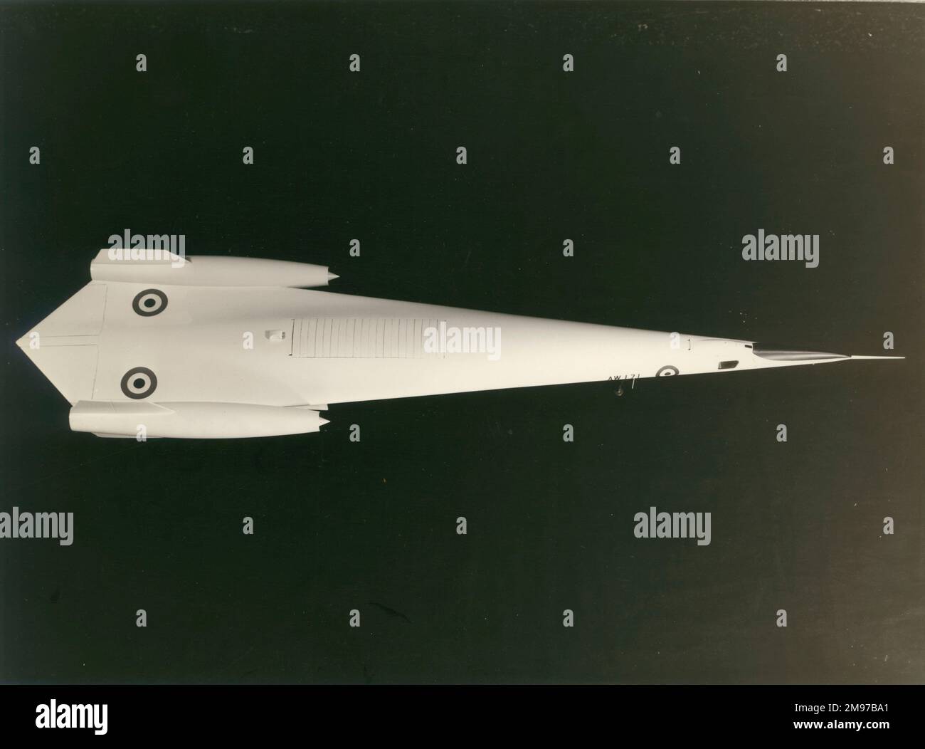 Armstrong Whitworth AW171 Narrow-delta wing aircraft to Spec ER 161T ...