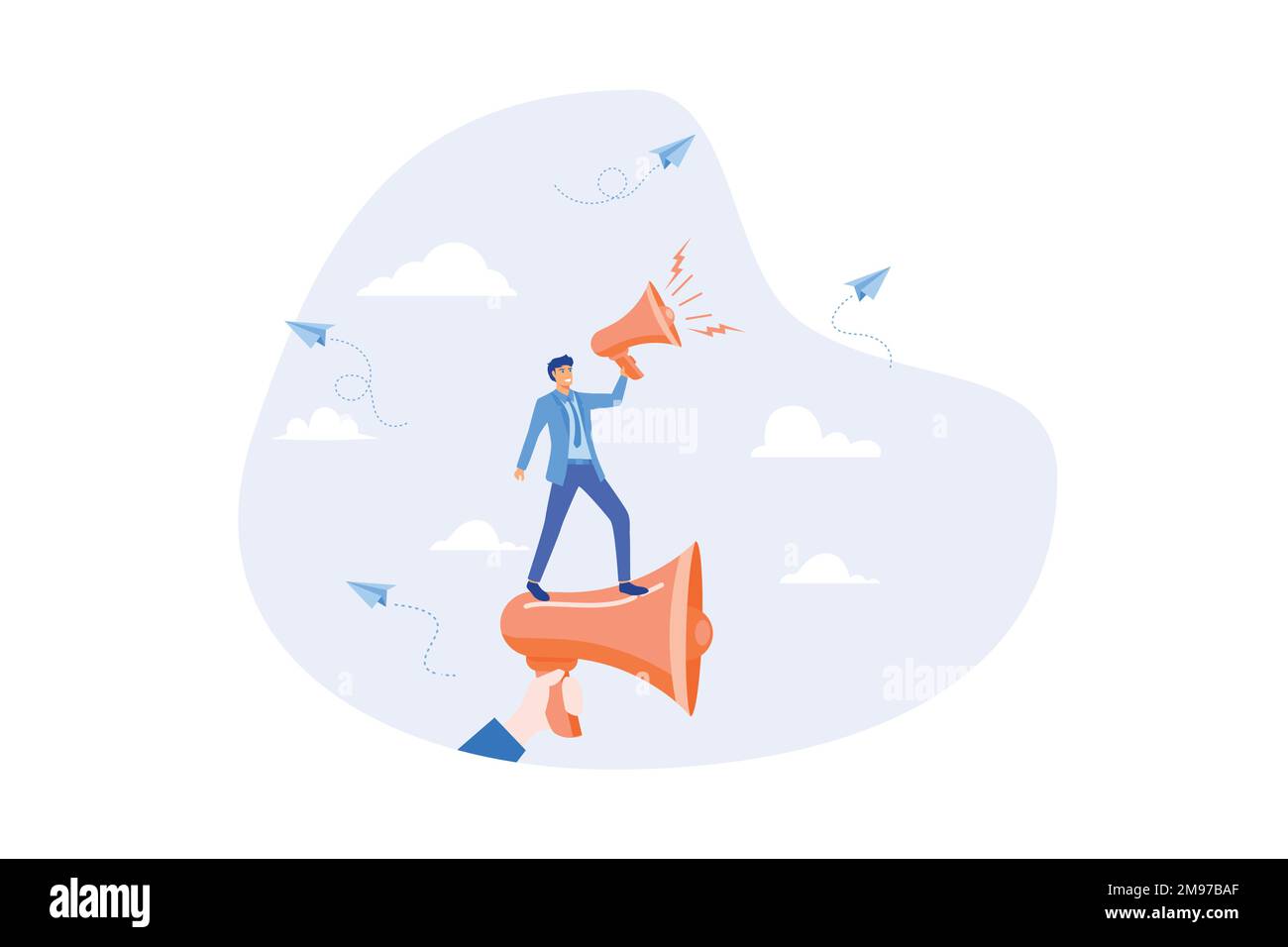 Leader communication, executive management skill to communicate with ...