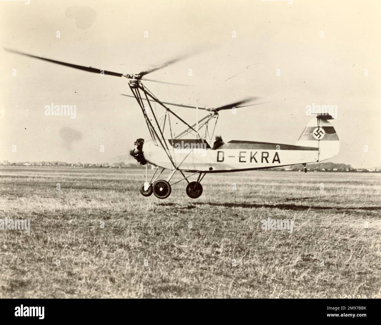 Focke Achgelis Fa61, D-EKRA Stock Photo - Alamy