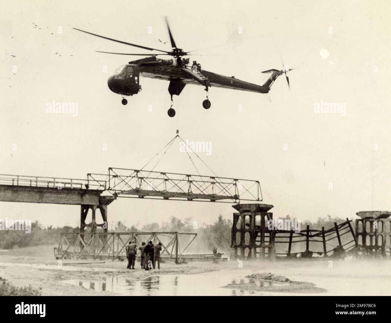 Sikorsky CH-54A Tarhe (S-64 Skycrane Stock Photo - Alamy