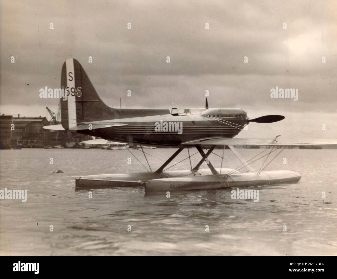 Supermarine S6B, S1595 Stock Photo - Alamy