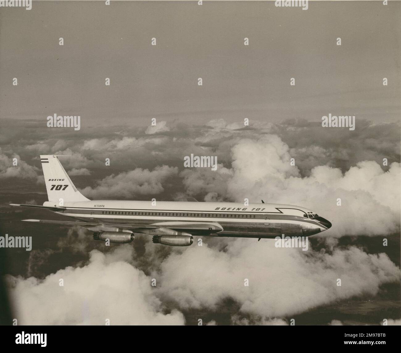 The first Boeing 707-121, N708PA Stock Photo - Alamy The first Boeing 707-121, N708PA Stock Photo - Alamy