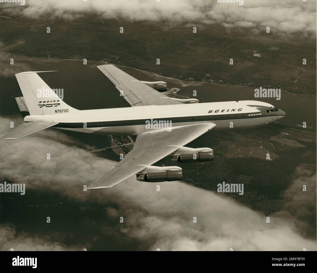 Boeing Dash 80, N70700 Stock Photo - Alamy