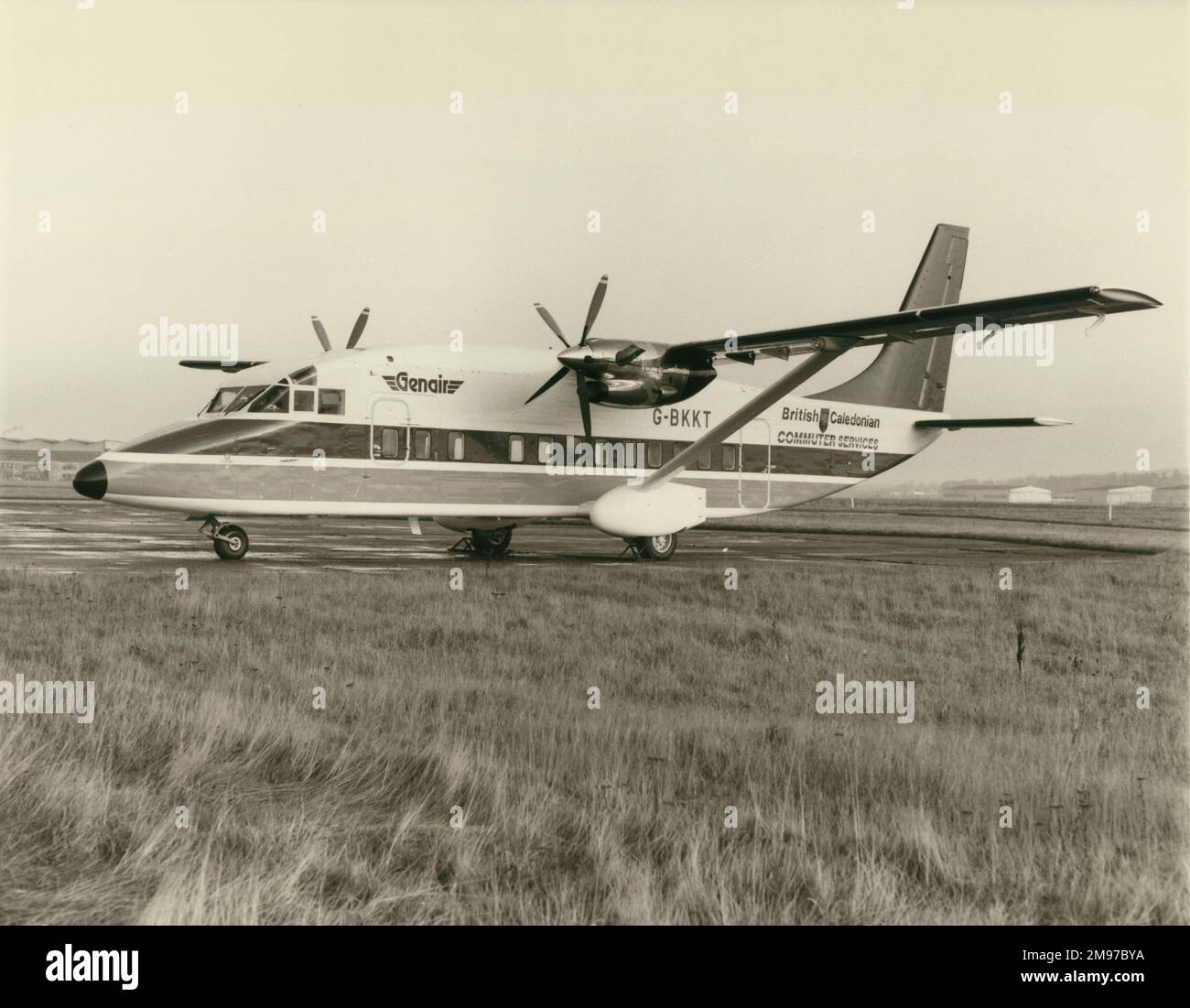 Short 360, G-BKKT, of Genair British Caledonian Commuter Services Stock ...
