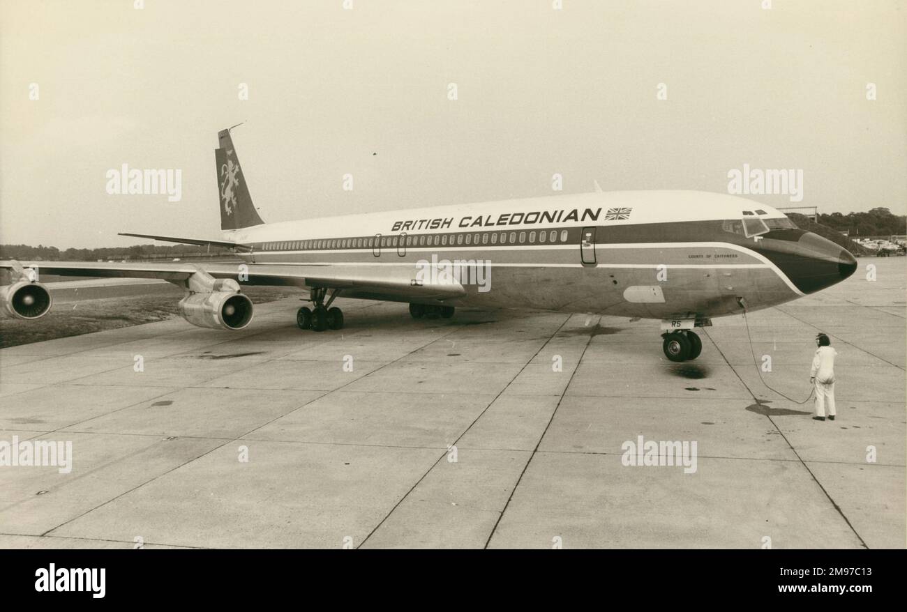 Boeing 707-355C, G-AXRS, County of Caithness, of British Caledonian ...