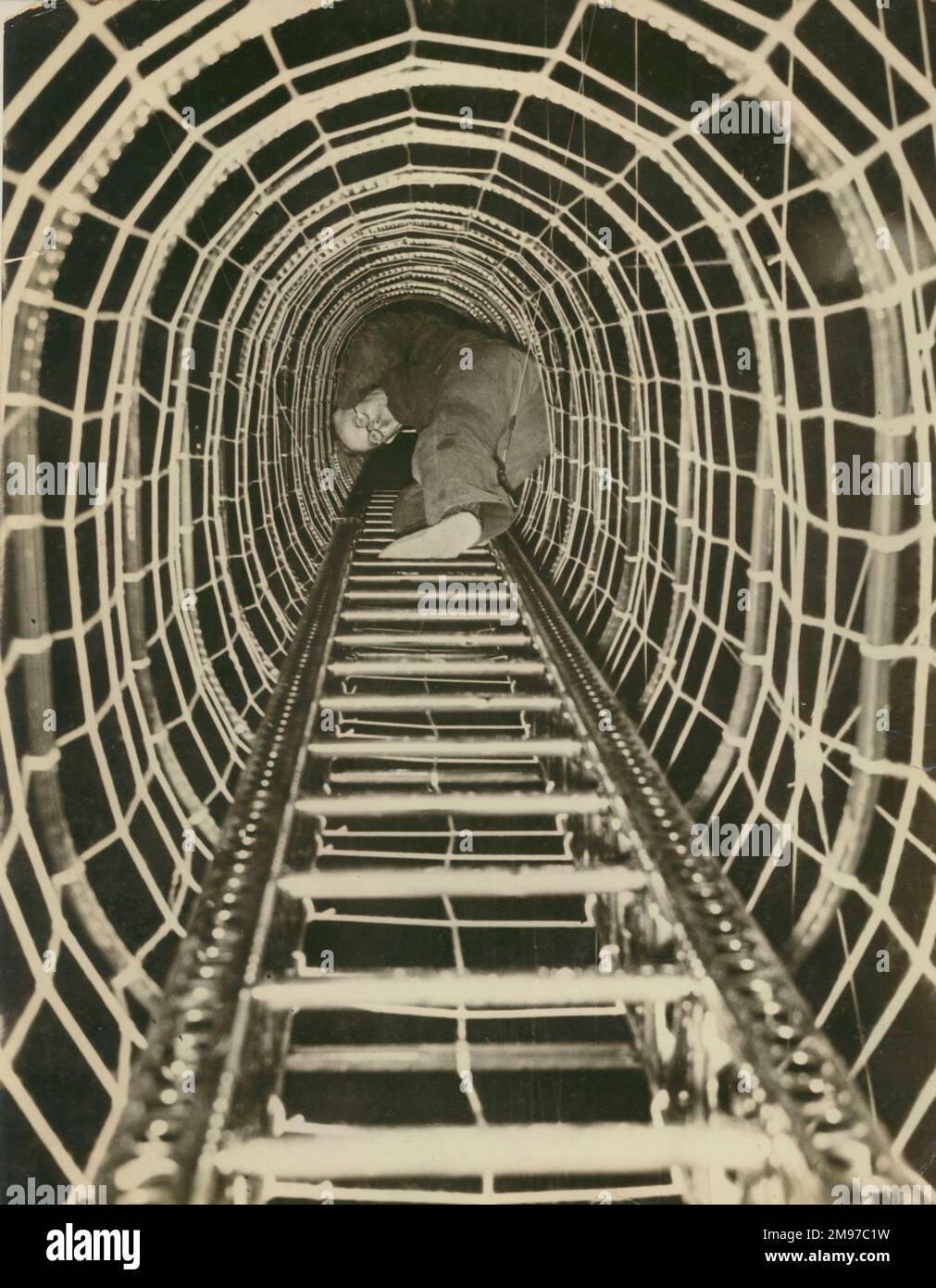The Graf Zeppelin II, LZ 130, during construction at Friedrichshafen ...