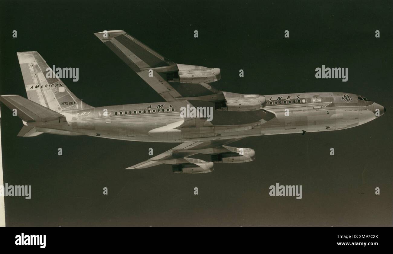 Boeing 720-023B, N7528A, Flagship of Connecticut, of American Airlines ...