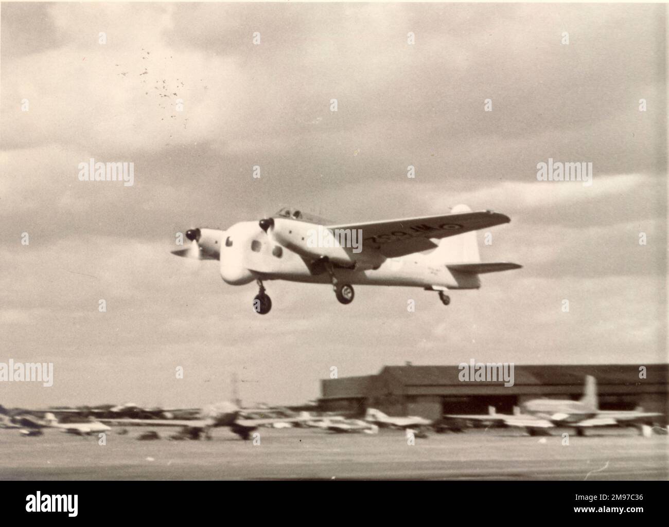 Short SB3 Sturgeon AS, WF632, at the Farnborough Air Show, 5 September ...