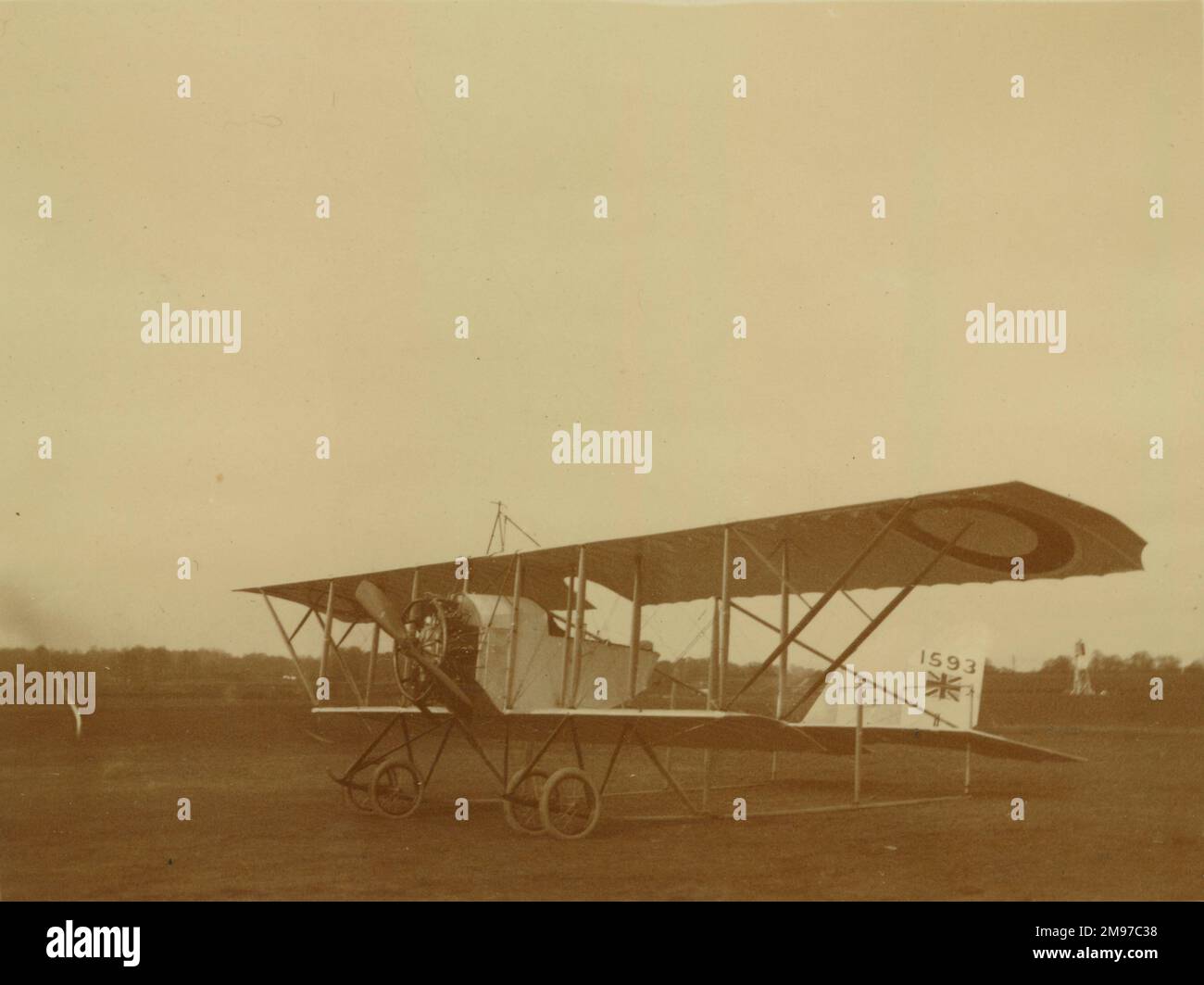French-built Caudron G3, 1593, of the RNAS Stock Photo - Alamy