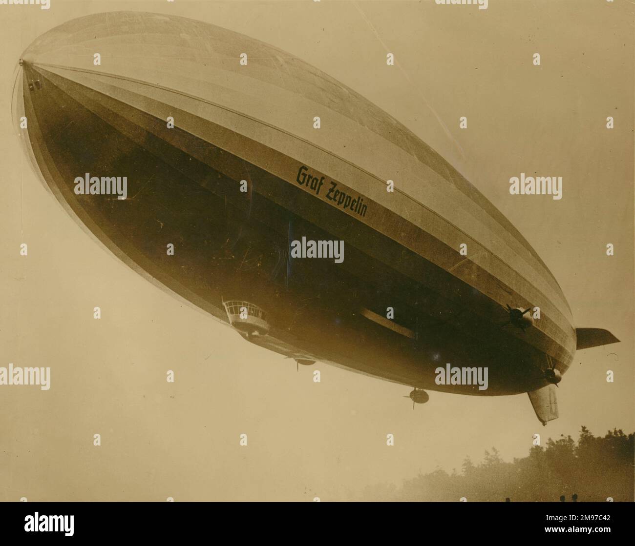 The Graf Zeppelin II, LZ 130 Stock Photo - Alamy