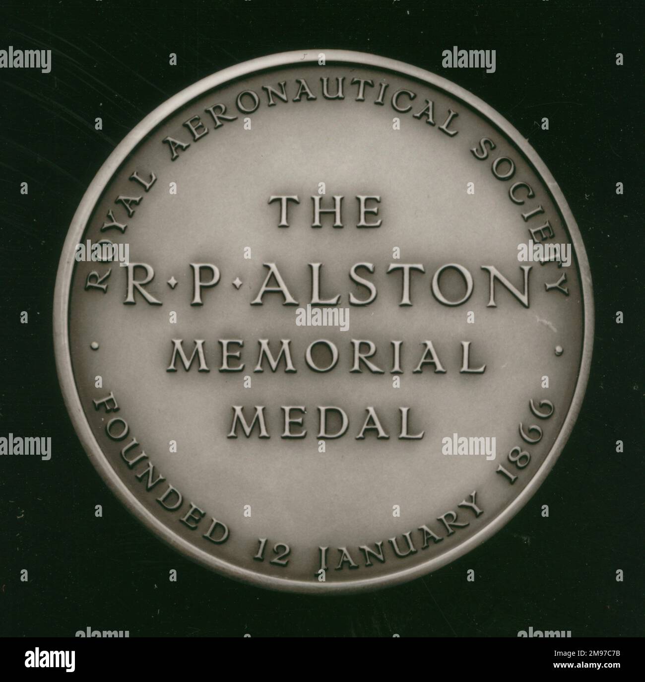 R.P. Alston Memorial Medal Stock Photo - Alamy