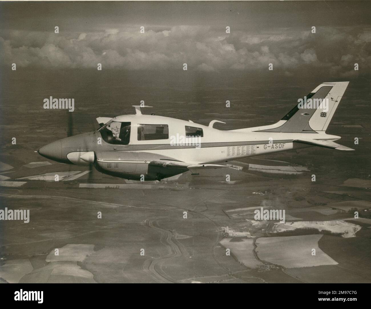 Beagle B206 Series 1, G-ASOF Stock Photo - Alamy