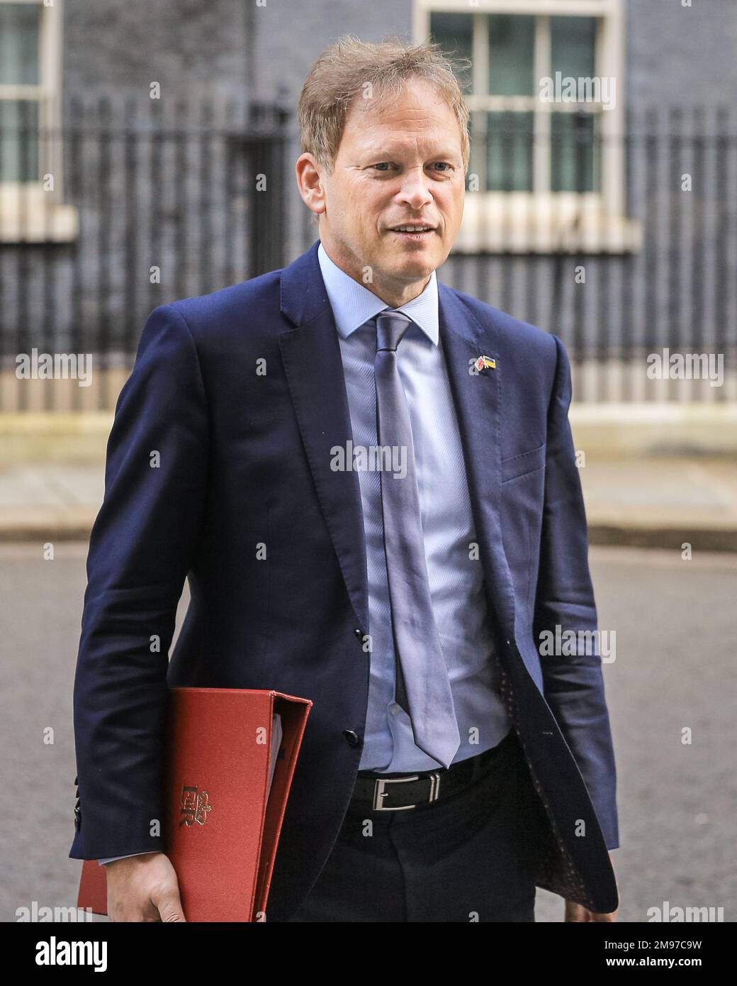 London, UK. 17th Jan, 2023. Grant Shapps, MP, Secretary of State for ...