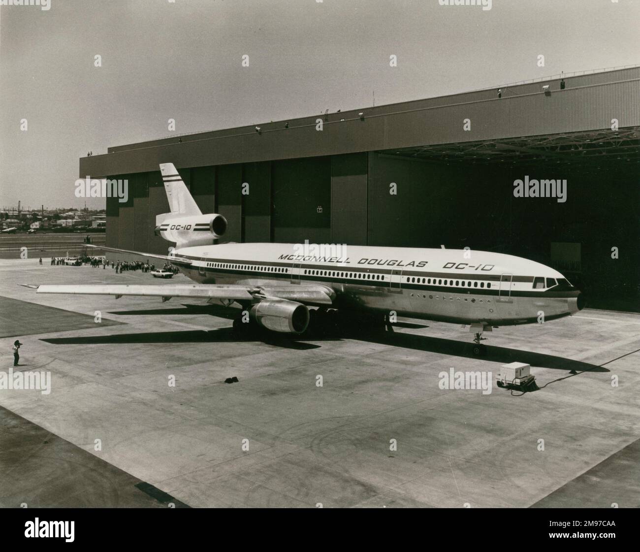 The first McDonnell Douglas DC-10-10, N10DC, is rolled out at Long ...