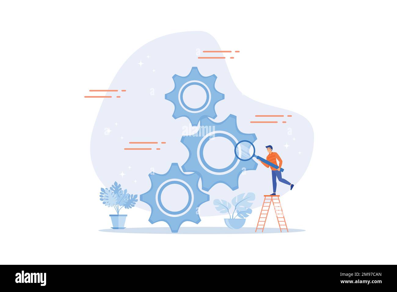 Stuck issue Stock Vector Images - Alamy