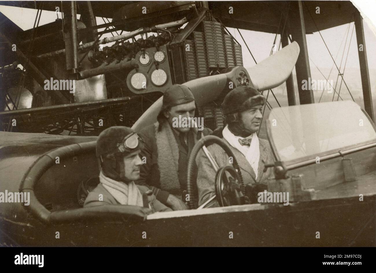 From left: Major Herbert George Brackley, Major Grau and Admiral Mark ...