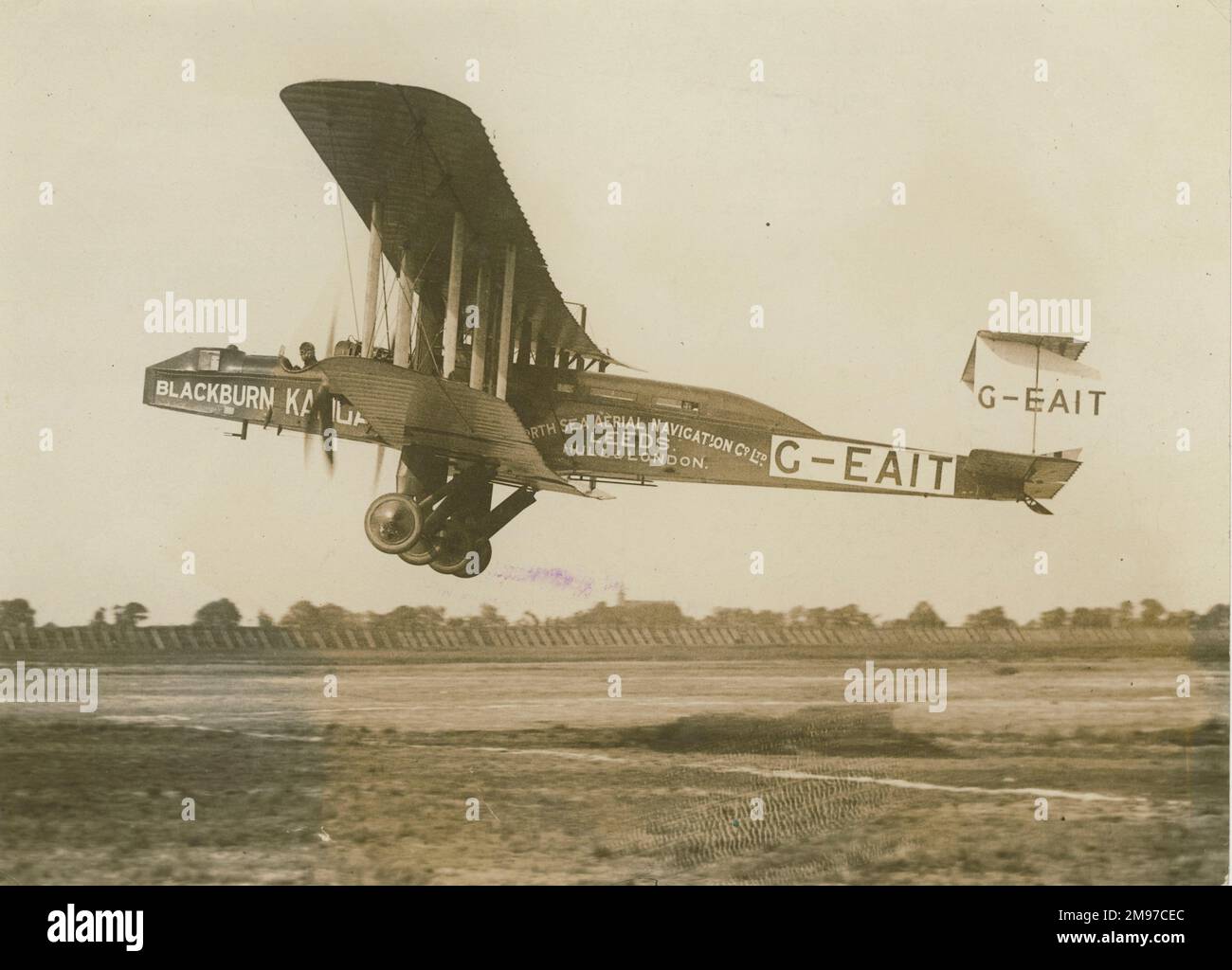 Blackburn RT1 Kangaroo, G-EAIT, of the North Sea Aerial Navigation Co ...