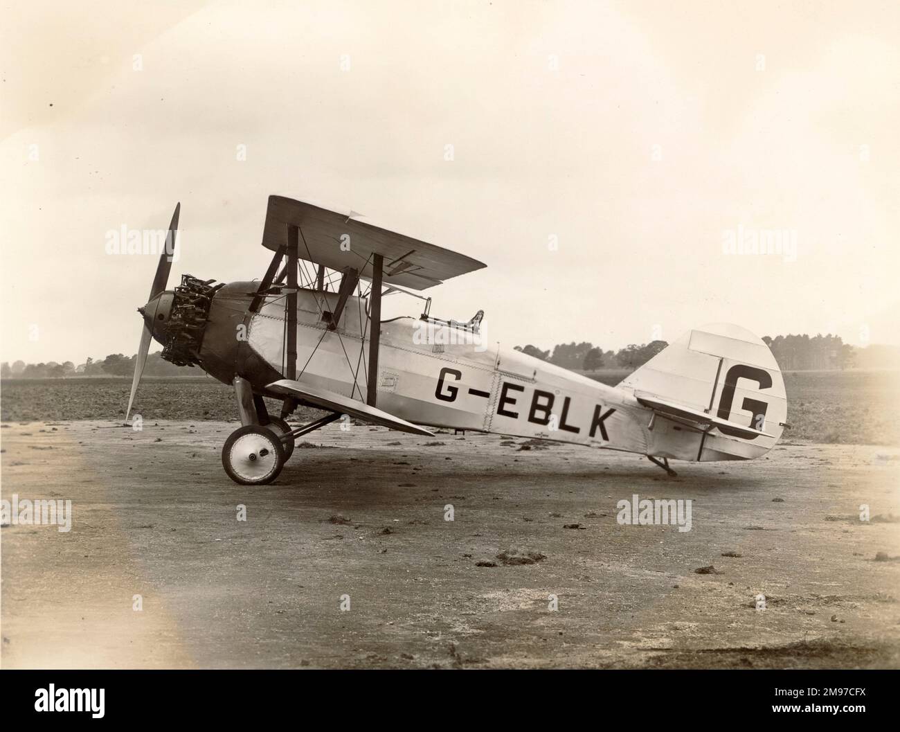 The first Armstrong Whitworth Atlas, G-EBLK Stock Photo - Alamy