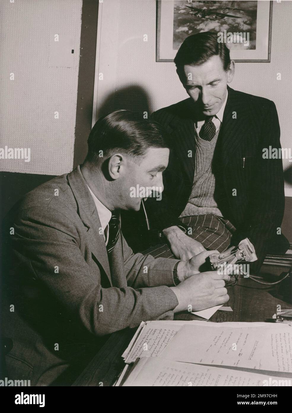 R.H.T. Harper, Chief Structural Engineer and A.W. Torry, Chief ...