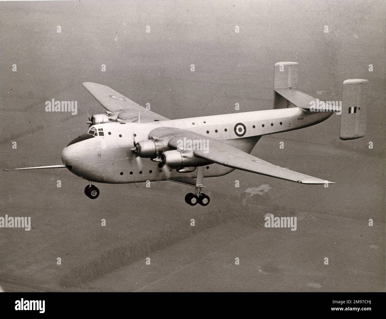 General Aircraft GAL65/B-100 Universal Freighter Mk2, WZ889 Stock Photo ...