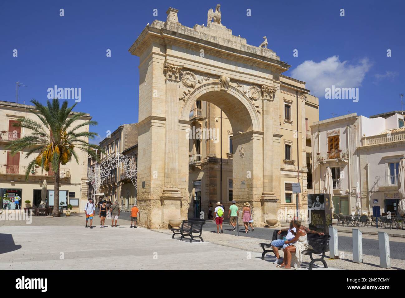Royal gate of ferdinandea hi-res stock photography and images - Alamy